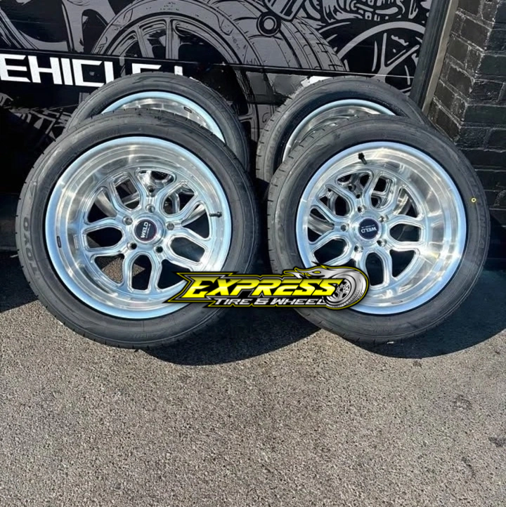 17x11 WELD LAGUNA S114 GLOSS MACHINED WHEELS RIMS TIRES CHEVY GMC OBS ...