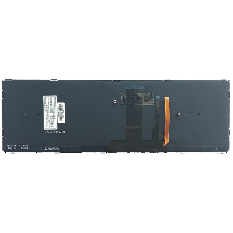Laptop Keyboard, US Layout RGB Backlit for N850 6-80-n85H0-011-1 ...