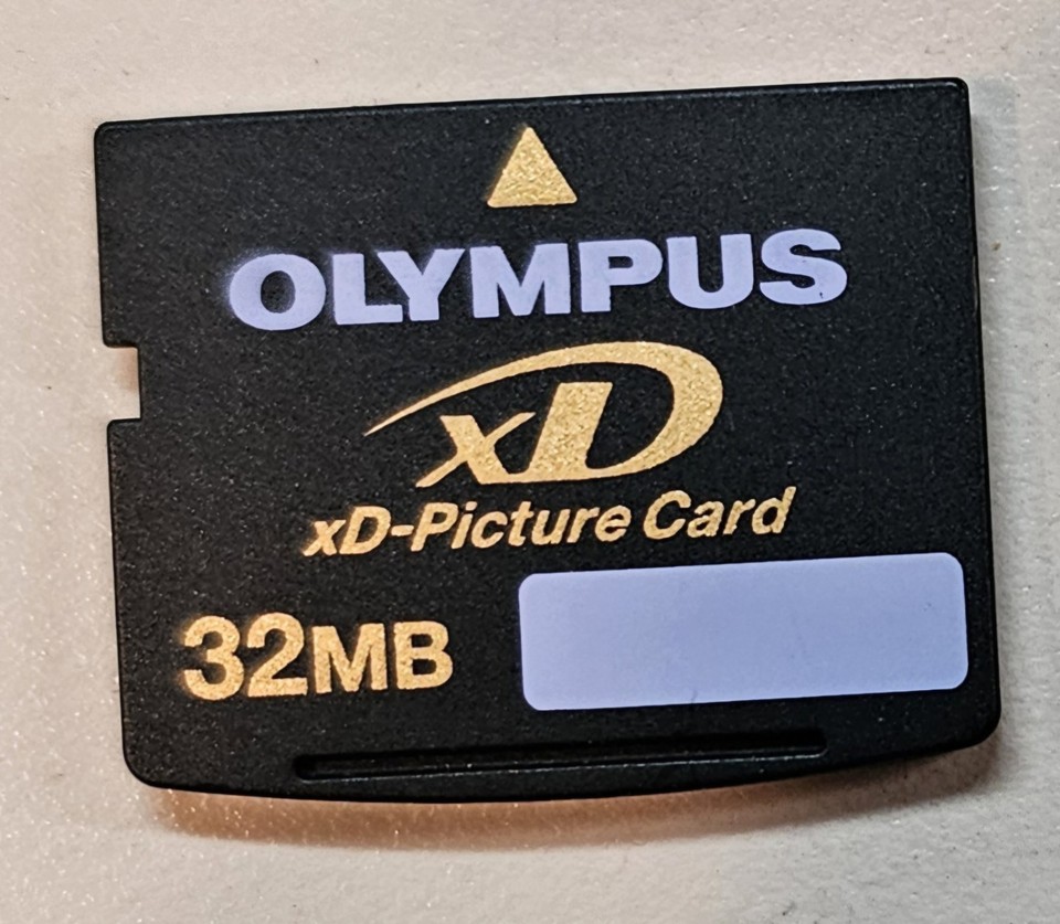Olympus XD-Picture Memory Card XD Card 32MB | eBay