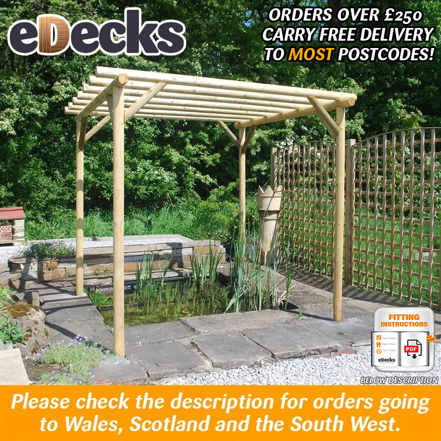 Rustic Pergola Ideas