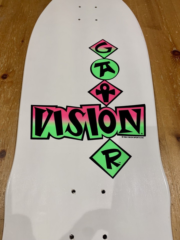 VISION Gator Ramp reissue deck. Grey. Not Powell. | eBay UK