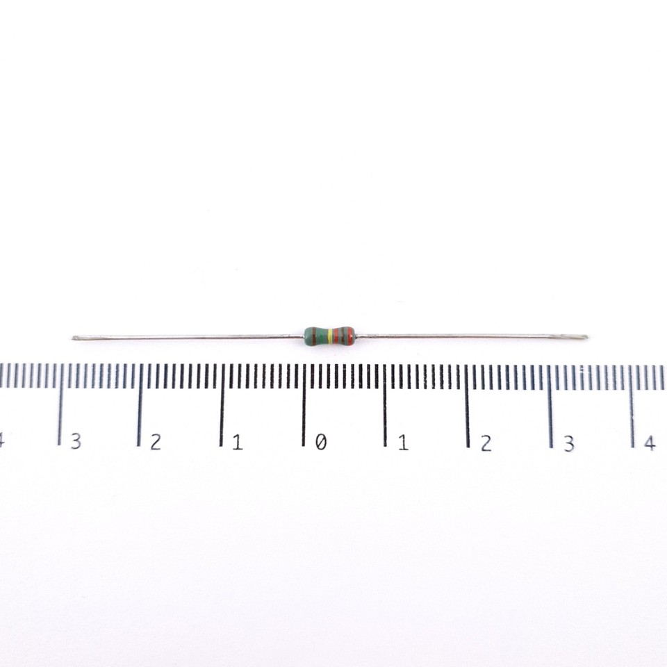 2 X 1/4W 15.4K 15K4 1% 50PPM METAL FILM PHILIPS RESISTOR. NOS ...