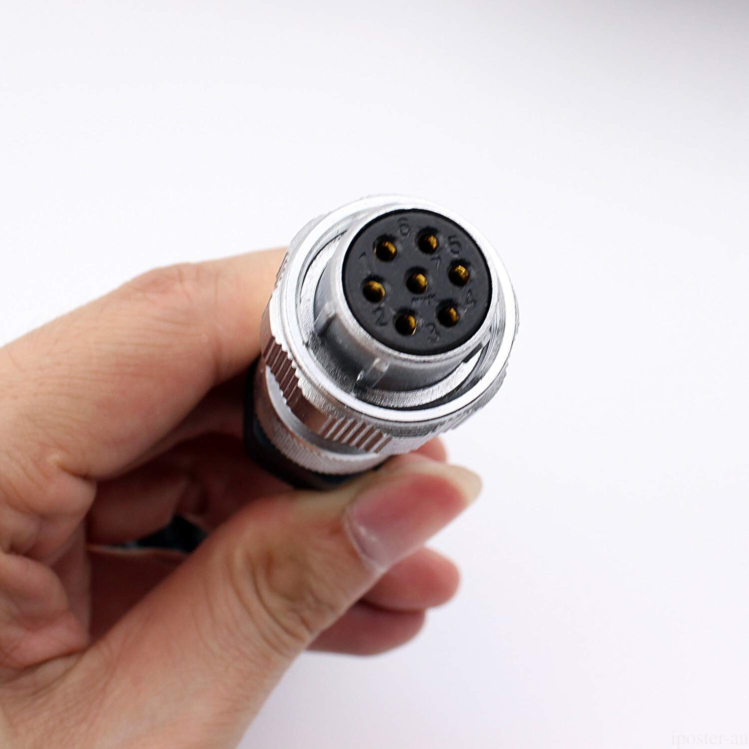 4ch Suzy Coil Spring Trailer Cable 4PIN Connectors +2 Brackets For ...