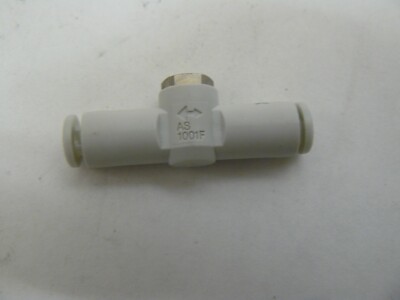 SMC AS1001F-04-15-X250 SPEED CONTROL CONNECTOR WITH FITTING TUBE 0.15MM ...