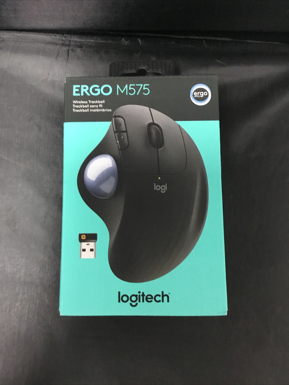 Logitech ERGO M575 (910-005869) Wireless Trackball Mouse - Black for ...