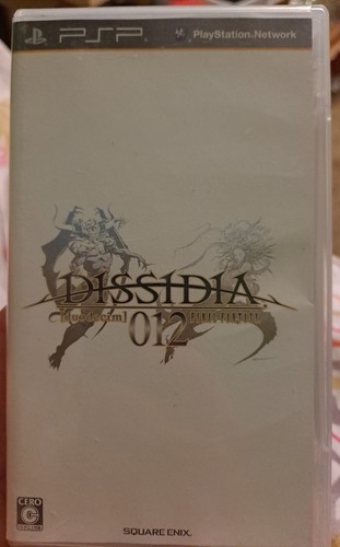 Dissidia 012 Final Fantasy Japan Import PSP W/ Trading Card ULJM 05814 ...