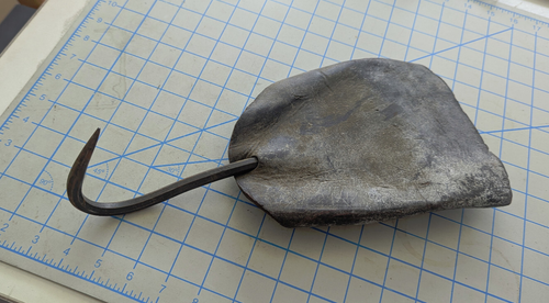 VINTAGE 11" SHUR HOOK HAY BAIL HOOK WITH LEATHER GUARD | eBay