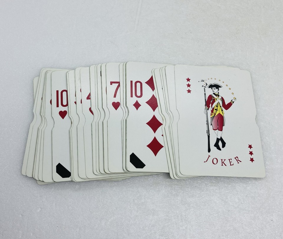 Gemaco Playing Cards Feather Falls Casino Sentinel Security Unique Side ...