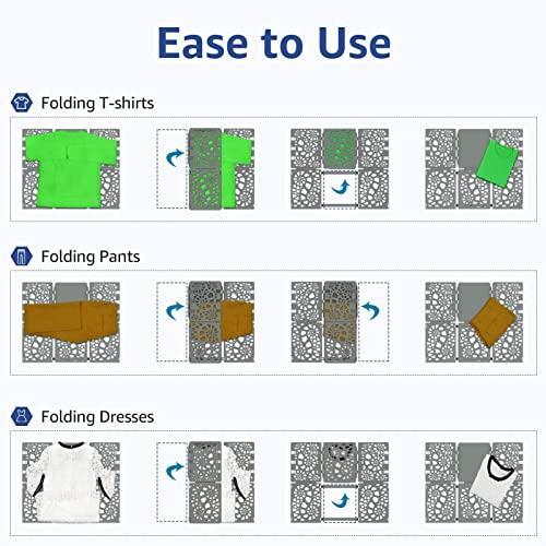 BoxLegend Shirt Folding Board V2-plus T Shirt Folder Durable Plastic ...