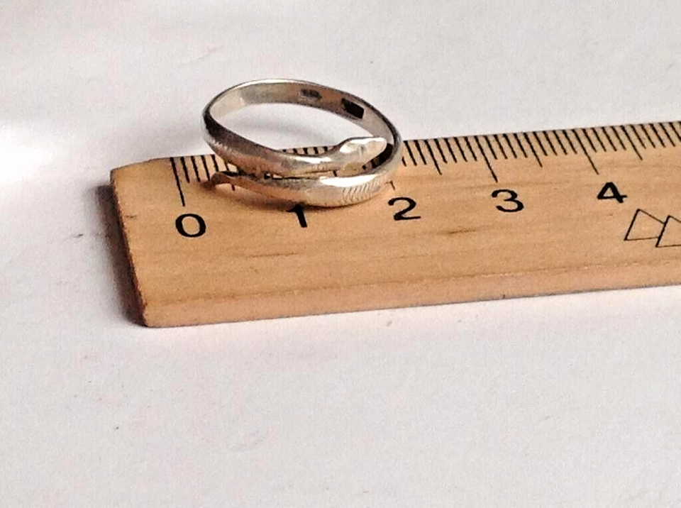 Vintage Unusual Soviet Sterling Silver 916 Ring , Women's Jewelry Size ...