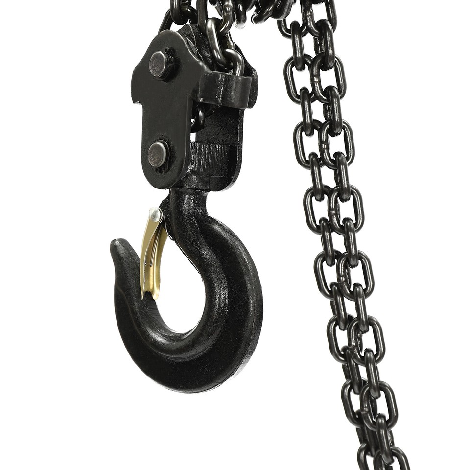 2T Hand Chain Hoist Manual Chain Hoist 4409 lbs Heavy Duty Pulley Hoist ...