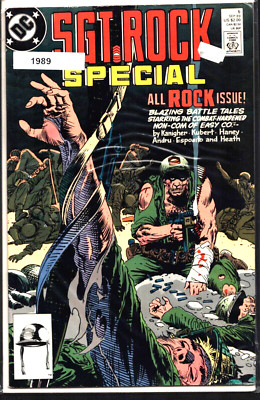 DC Comics Sgt Rock Comic Book Special September 1989 | eBay