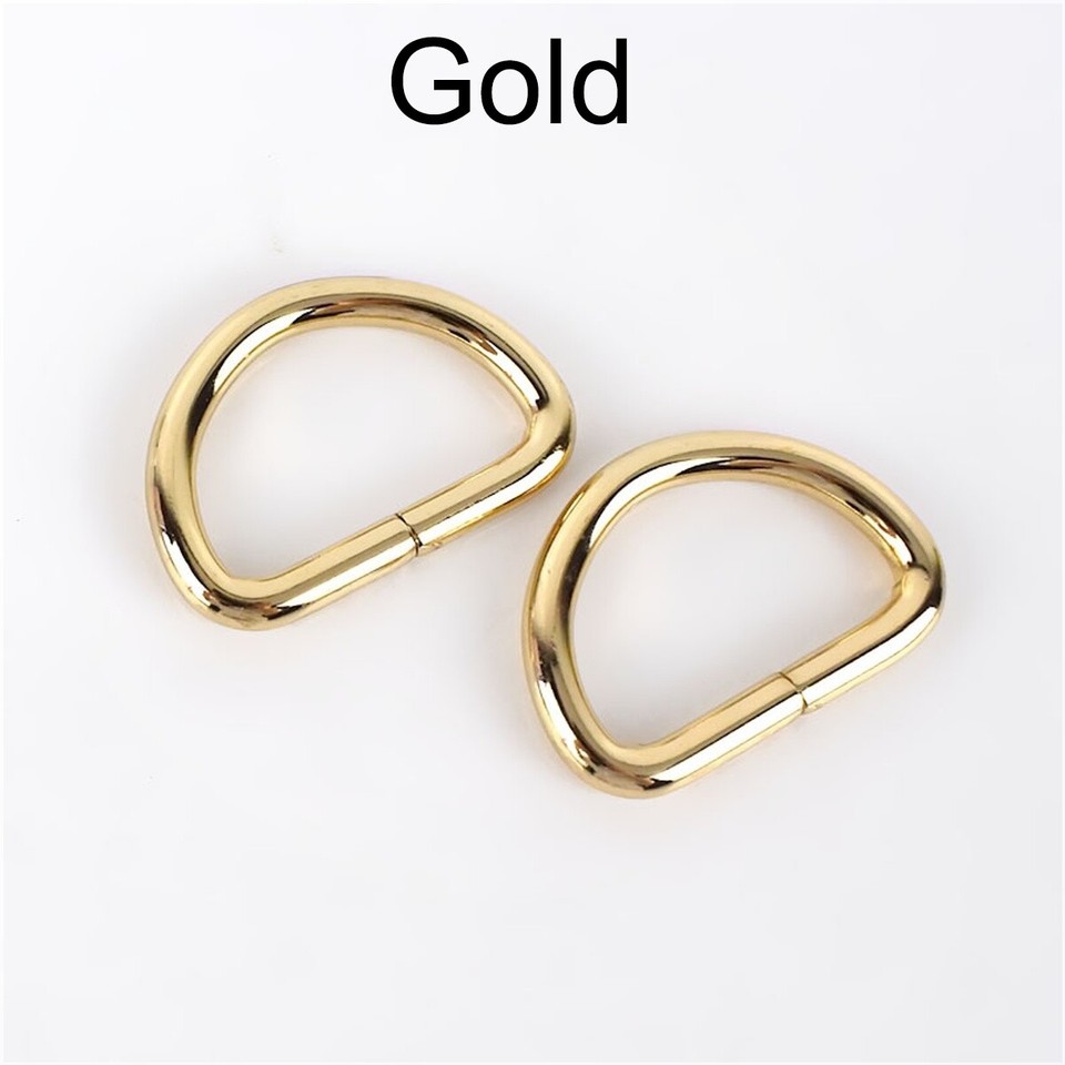 Metal D Ring Buckle Bag Strap Buckles DIY Luggage Hook Bag Hardware ...