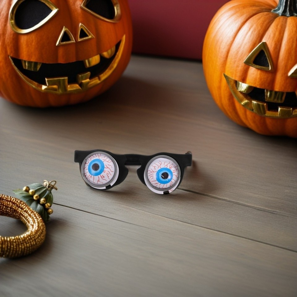 5 Pcs Halloween Eyeballs Fun Glasses Festival Prop Eyeglass Costume for ...