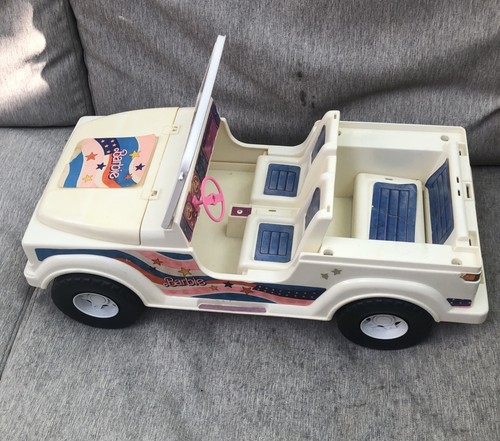 Vintage 1990 Mattel Barbie Funrider Jeep - White Missing Parts | eBay