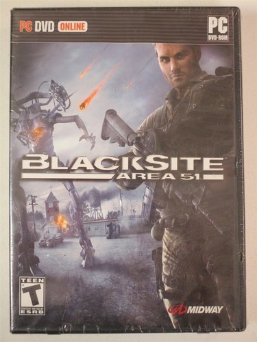 Video Game PC BlackSite Area 51 NEW SEALED BOX 31719500703 | eBay
