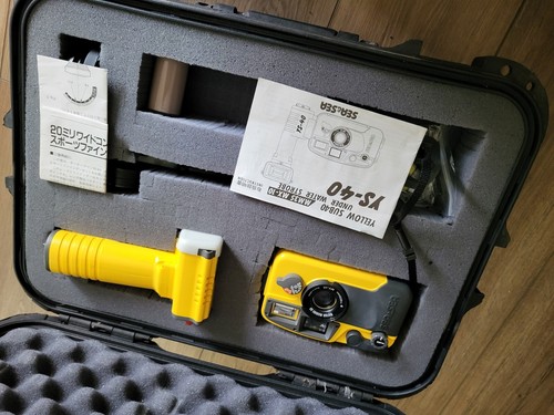 SEA & SEA MX-10 Motor Marine 35 & YS-40A Flash Underwater 35mm Film ...