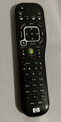 HP TSGH-IR06 Remote Control Touchsmart Windows PC Media Center WORKS ...