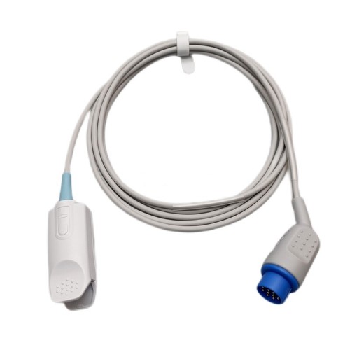 3m 12pin Reusable Oximax Adult Finger Clip SpO2 Sensor for Emtel FX2000 ...