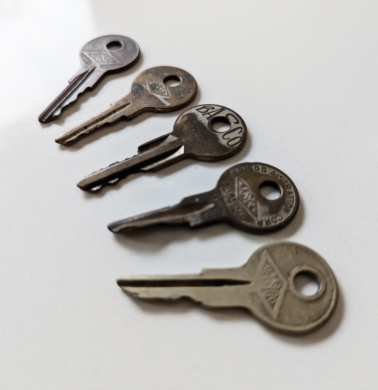 5 - Briggs & Stratton BASCO Keys Lock Replacements | eBay