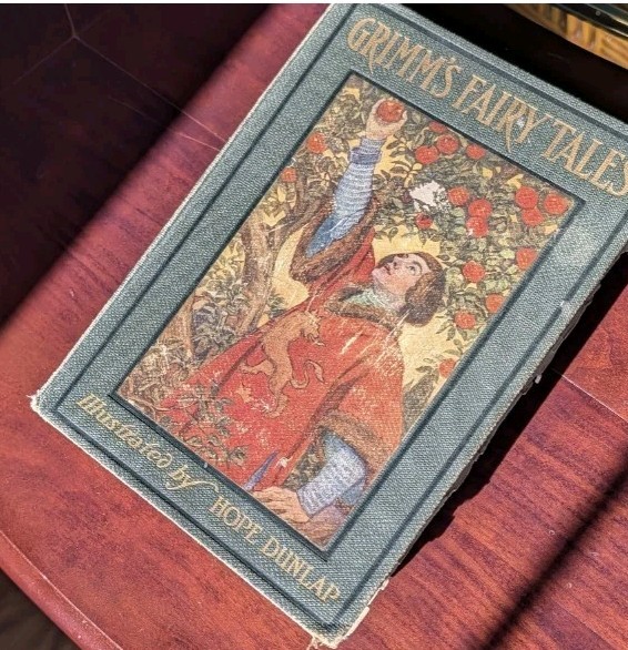 RARE Grimm's Fairy Tales 1913 Illustrated by Hope Dunlap Vintage ...