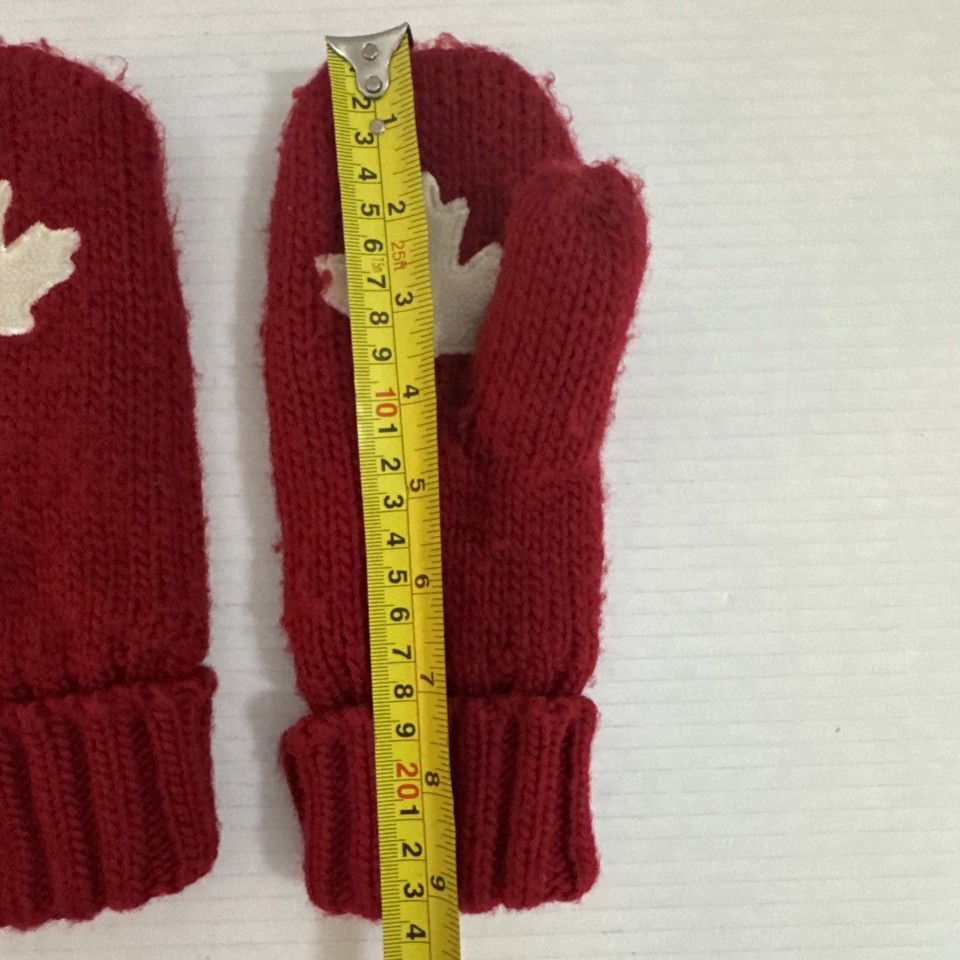 Vancouver 2010 Olympic Red Mittens Hudson’s Bay Official Adult S Or ...