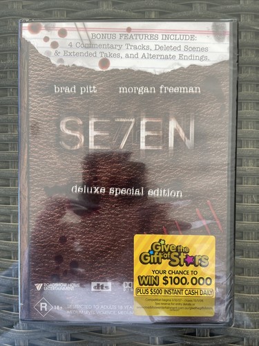 SE7EN: DELUXE SPECIAL EDITION (2-DISC SET) (1995) DVD BRAND NEW ...