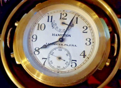 Clocks - Hamilton Model 22 Chronometer