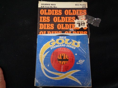 Elvis Presley JAILHOUSE ROCK / TREAT ME NICE Never Played NEW IN ...