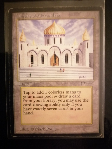 MtG - Library of Alexandria (Arabian Nights) | eBay
