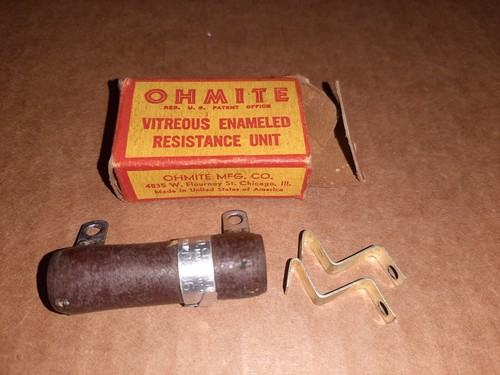 Ohmite 1500 Ohm Vitreous Enameled Resistance Unit ~ Stock # 0206 NOS ...