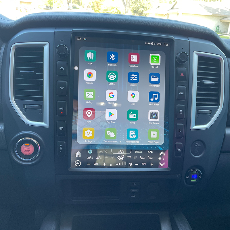 13" Android Auto Carplay Radio For Nissan Titan 2016-2019 Touch Screen ...