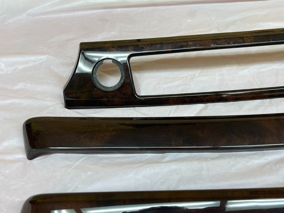 BMW E92 E93 Interior Woodgrain Dash & Door Panel Trim Cover Décor Strip ...