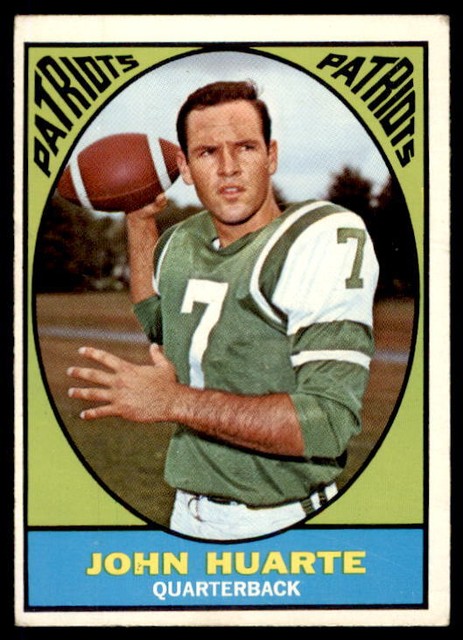 1967 Topps - Wearing Jets Uniform #1 John Huarte for sale online | eBay