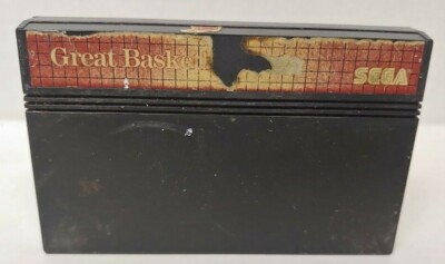 Great Basketball SEGA SMS Master System Rare Game Works Golfing Tested ...