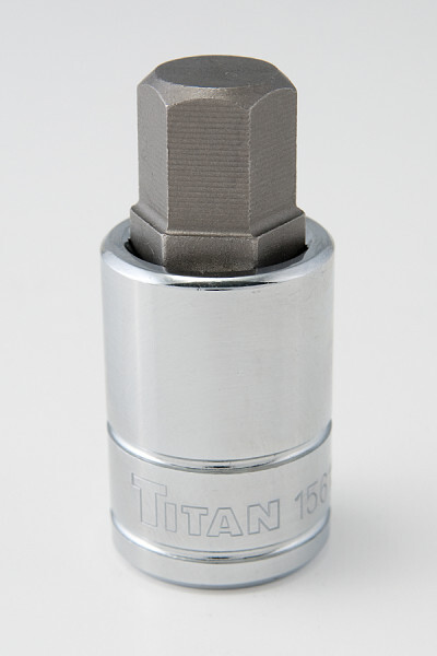 Titan 15615 1/2-Inch Drive x 15mm Hex Bit Socket - 15 mm | eBay