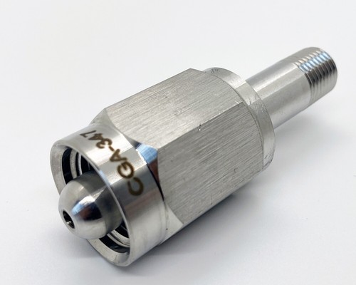 High Pressure CGA 347 Fill Nipple Stainless Steel Inlet Fitting ...