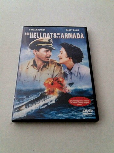 DVD "LOS HELLCATS DE LA ARMADA" NATHAN JURAN RONALD REAGAN NANCY DAVIS ...