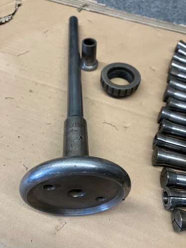 Original Southbend 9 Lathe 3C Collet Set Draw Bar Nut Nose USA 🇺🇸 ...