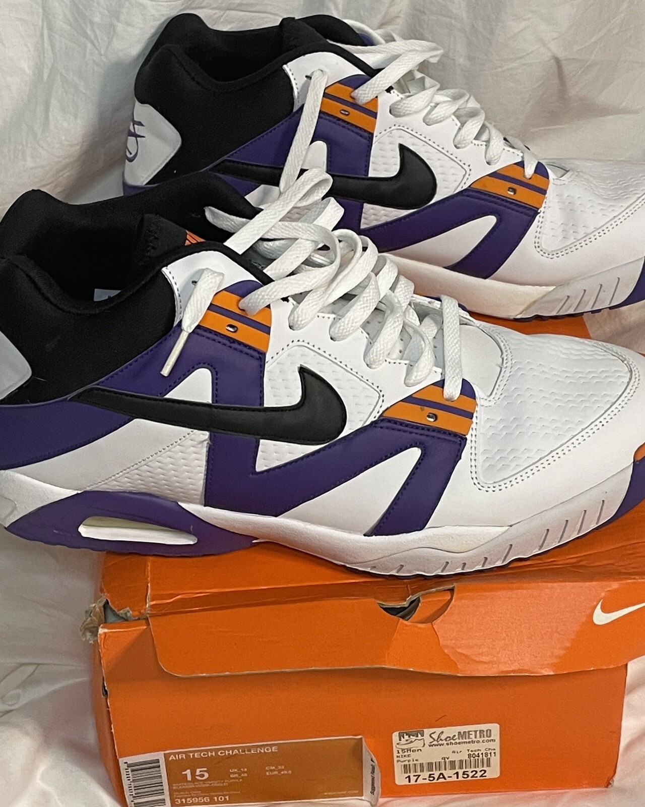 Size 15 - Nike Air Tech Challenge Agassi for sale online | eBay