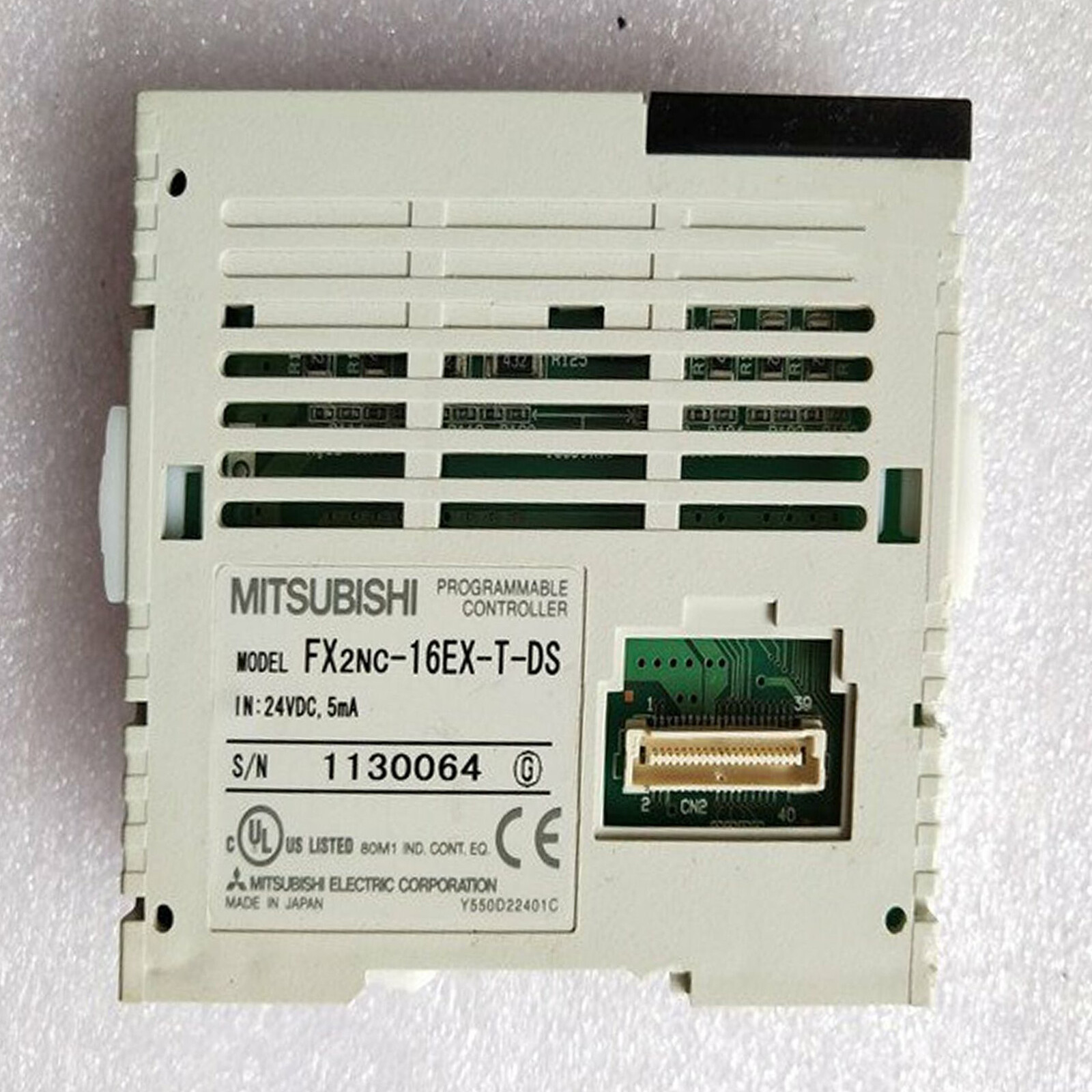 Used Mitsubishi FX2NC-16EX-T-DS Programmable Controller Free Shipping ...