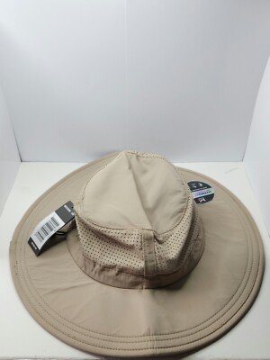 MISSION COOLING HYDROACTIVE VENTED BUCKET HAT ODOR RESISTANT LIGHT ...