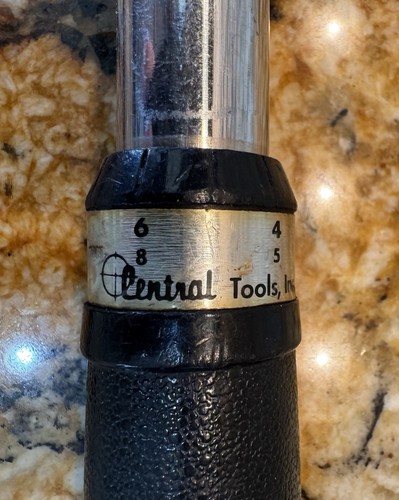 Central Tools 3/4" Adjustable Torque Wrench. Model 635 | eBay