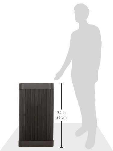 At-Your-Disposal Trash Can, 38 Gallon Modern Plastic Garbage Can for ...