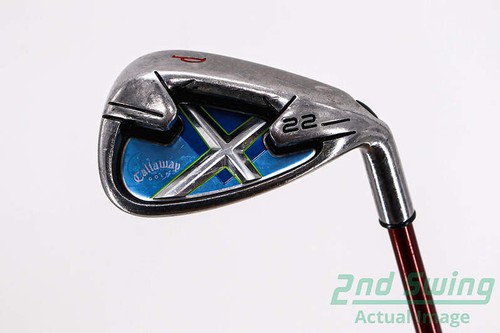 Callaway X-22 Single Iron Pitching Wedge PW Graphite Ladies Right 34 ...