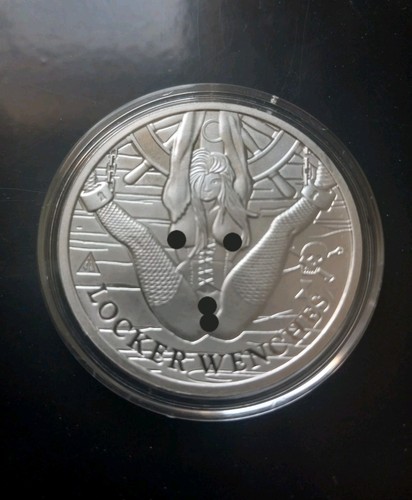 1 oz .999 Fine Silver Round, Naughty Locker Wenches, #3 Wynns Wench ...