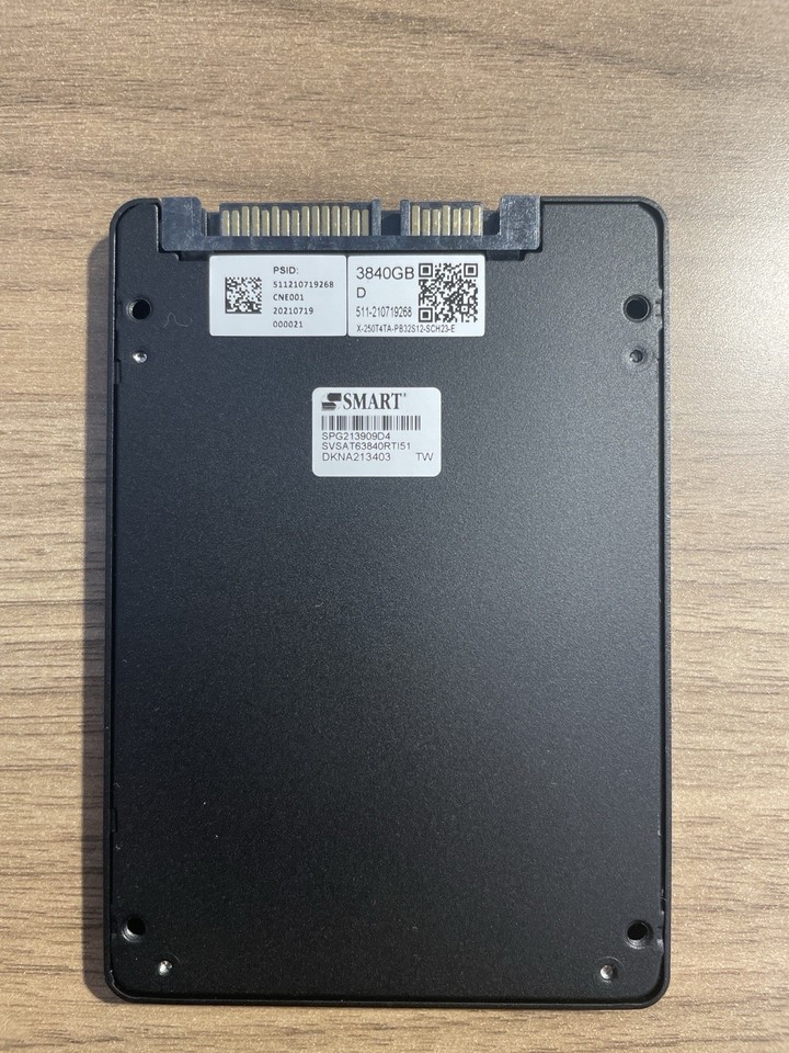SMART R800 3.84TB 2.5” SATA SSD – NEW – Enterprise High Endurance ...