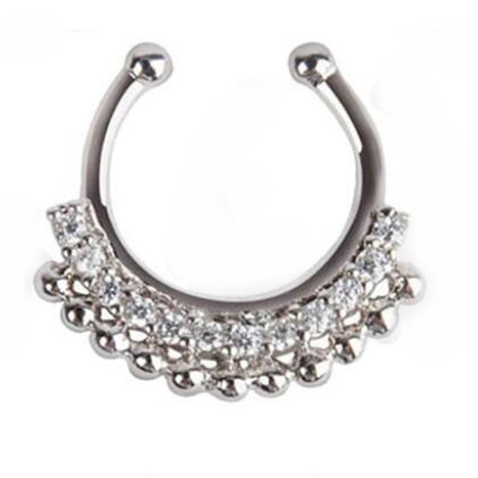 12Pcs Stainless Steel Nose Rings Jewelry for Women Random Colors | eBay ...