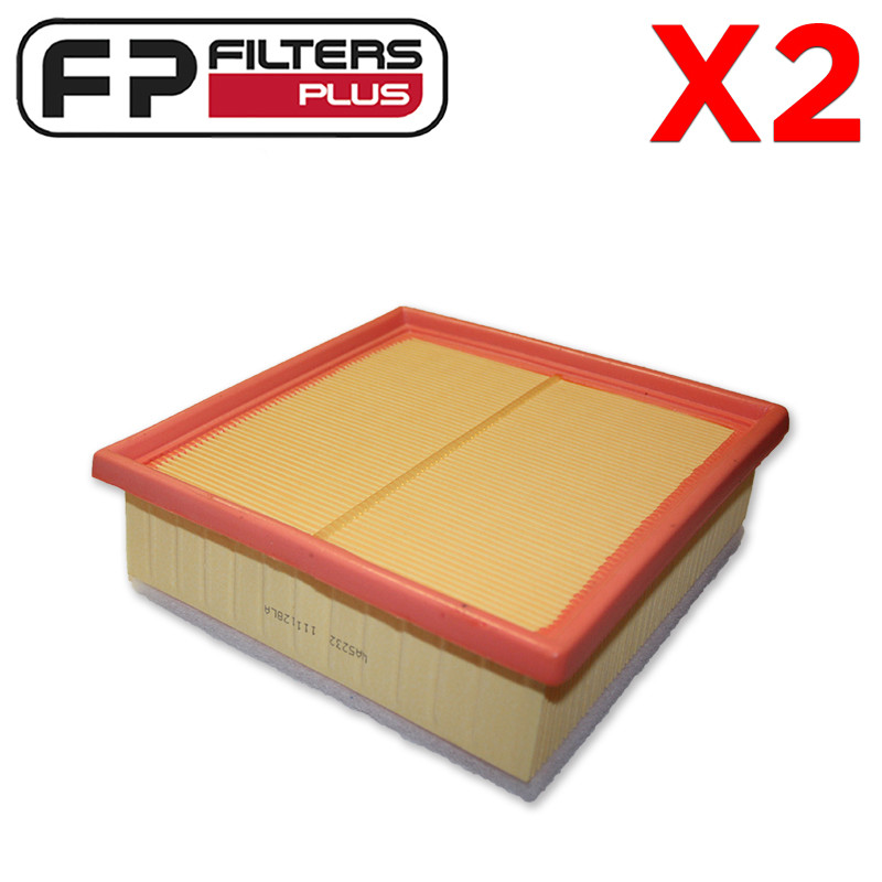 2 x WA5232 Wesfil Air Filter 51830174, 51925537, 55184249, Ryco A1656 ...