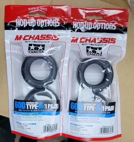 M-Chassis 60D Reinforced Tires Type-A (4pcs.) Tamiya RC 53340 | eBay